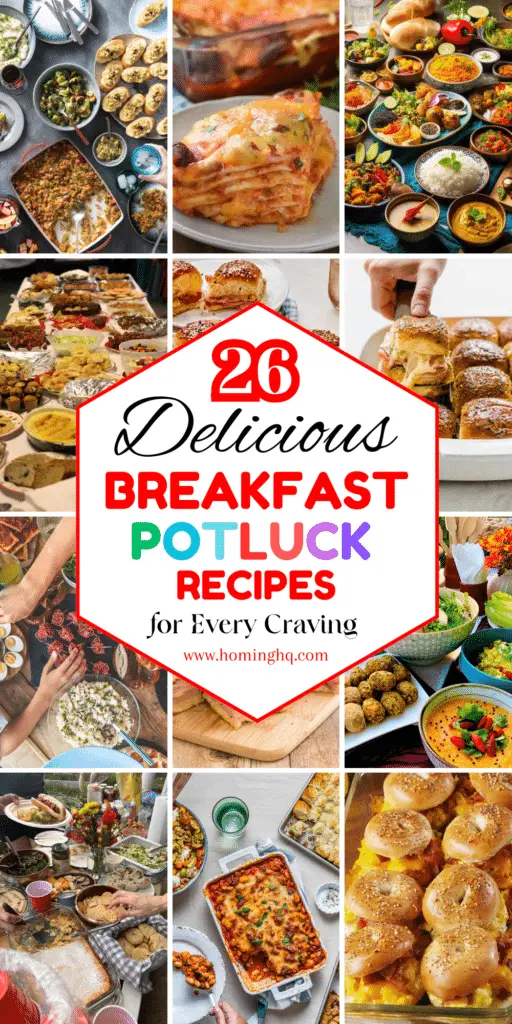 26+ Sweet and Savory Breakfast Potluck Recipes to Feed a Crowd – HomingHQ